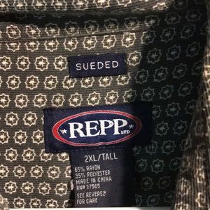 REPP | Shirts | Repp Limited 2xl Tall Short Sleeve Shirt Polo | Poshmark
